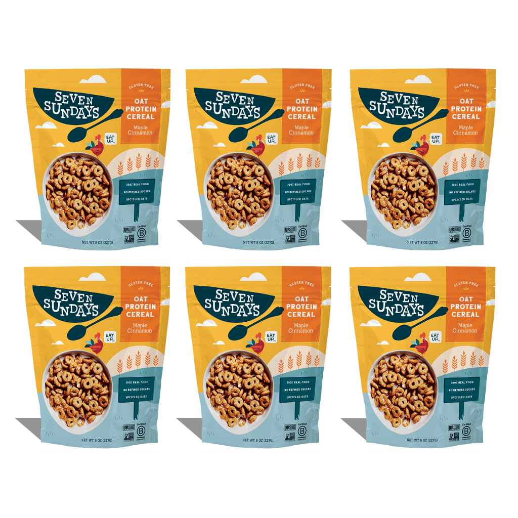 Maple Cinnamon Oat Protein Cereal – Seven Sundays Maple Cinnamon Oat Protein Cereal – Seven Sundays