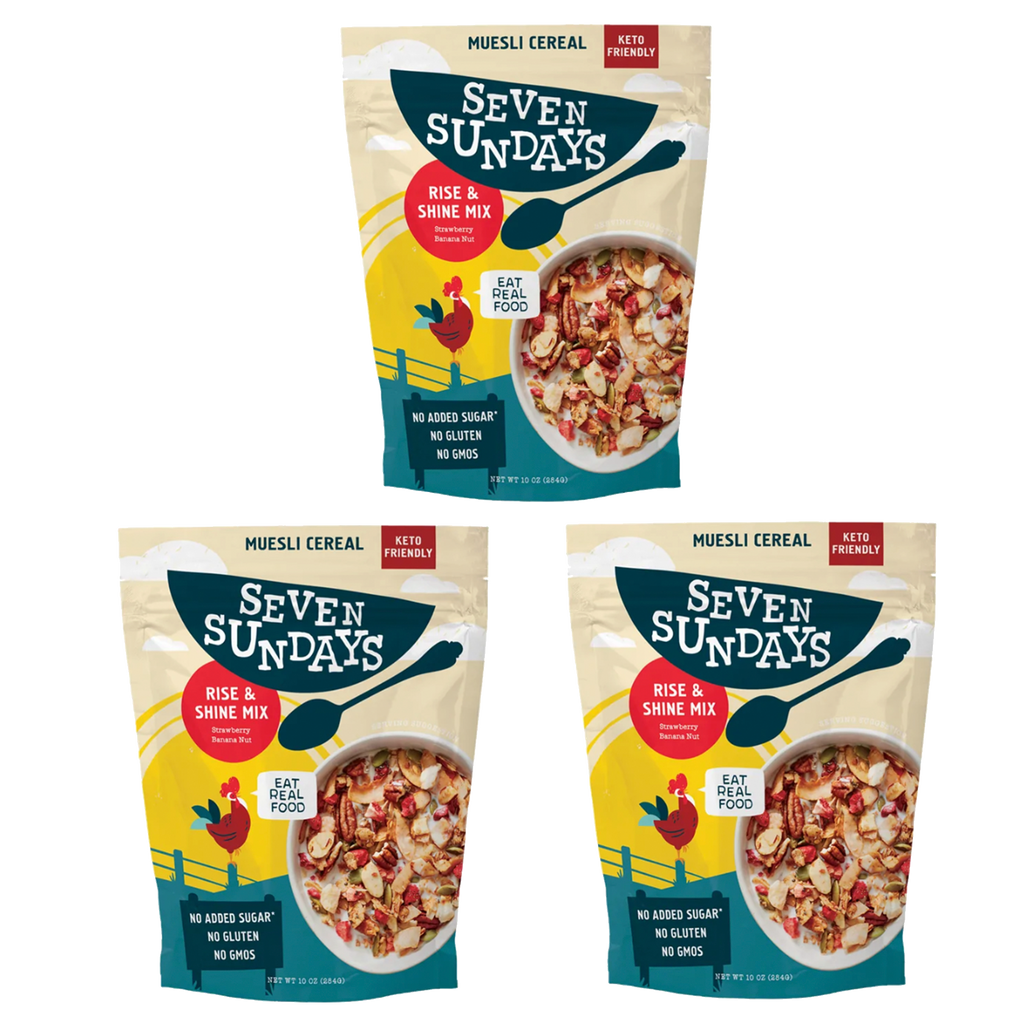 10oz Rise & Shine Nut Granola – Seven Sundays